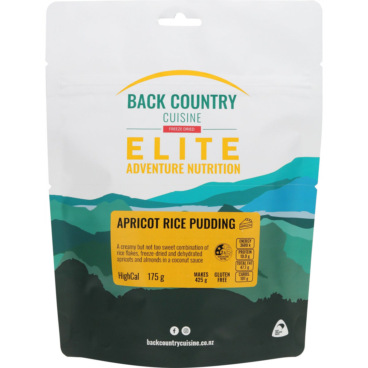 Elite Apricot Rice Pudding — Back Country Cuisine Australia