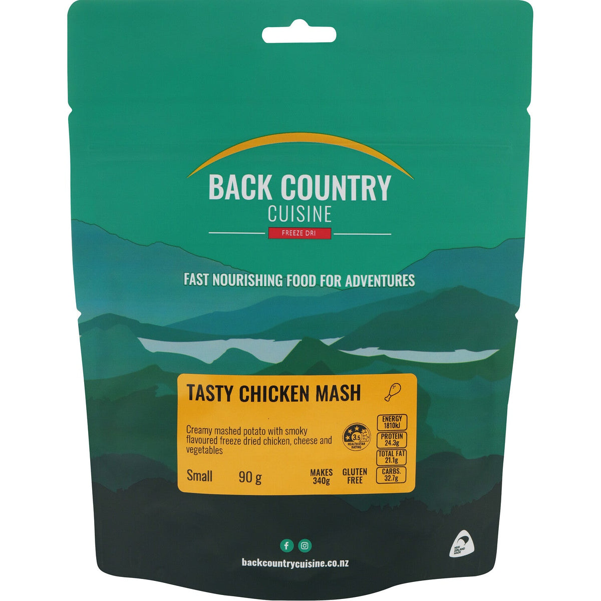 Tasty Chicken Mash — Back Country Cuisine Australia